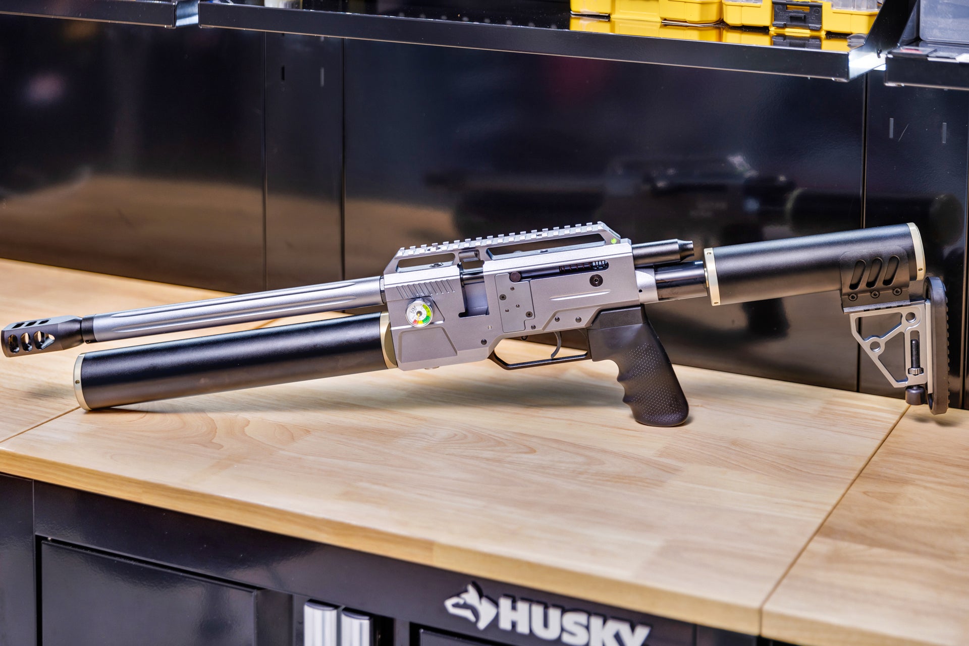 BINTAC S45 REGULAR - .45 CALIBER SEMI AUTO 350CC ALUMINUM FRONT AIR TA ...