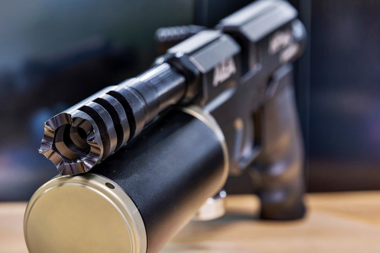 BINTAC M50 Pistol - 5'' BARREL - .457 CAL / .50 CAL / .51 CAL – Air ...