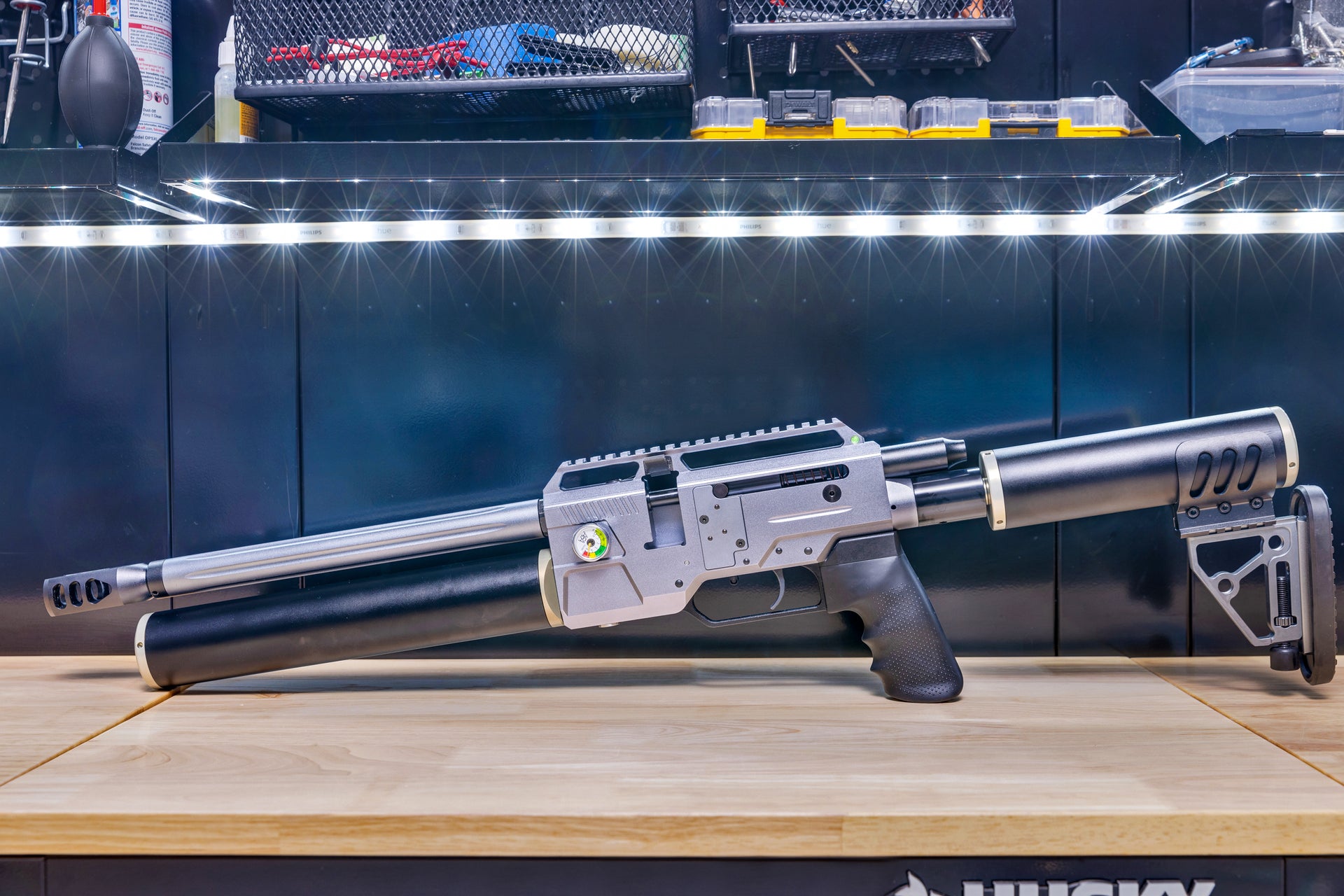 BINTAC S45 REGULAR - .45 CALIBER SEMI AUTO 350CC ALUMINUM FRONT AIR TA ...