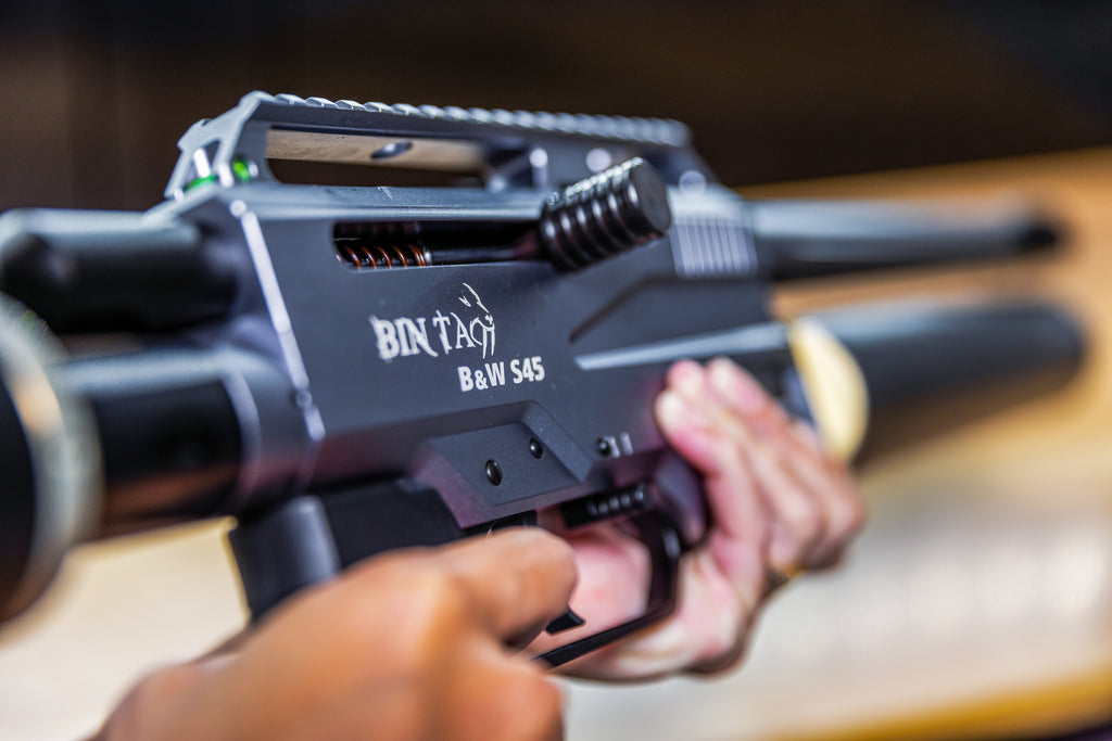 BINTAC S45 REGULAR - .45 CALIBER SEMI AUTO 350CC ALUMINUM FRONT AIR TA ...
